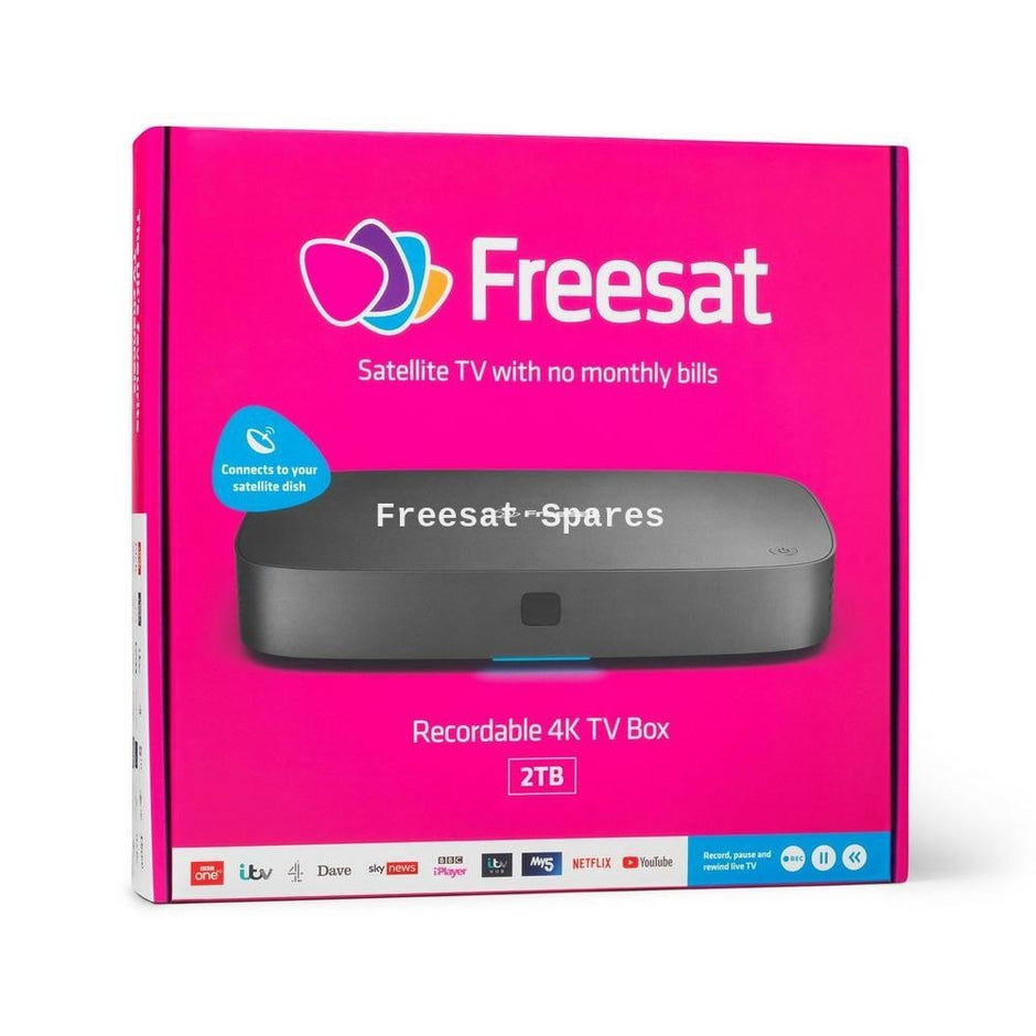 All New FREESAT Range of TV Set Top Boxes